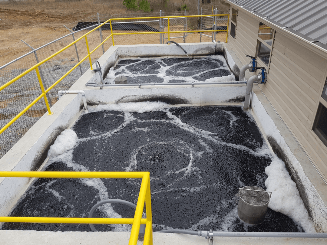 Bioports MBBR major nitrification, minor footprint.